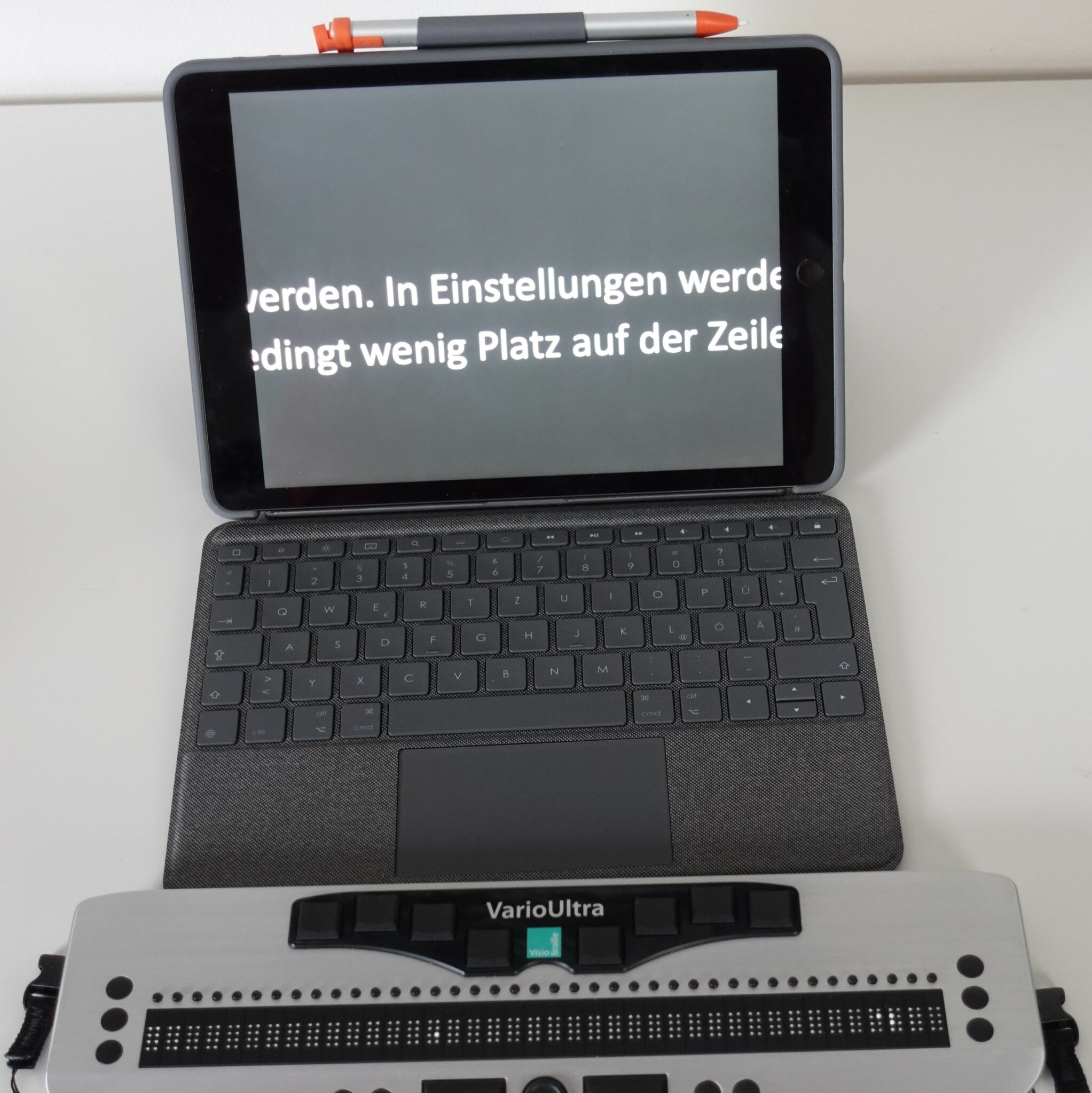 Braillezeilen, Screenreader und Bildschirmvergrößerung – merkst.de